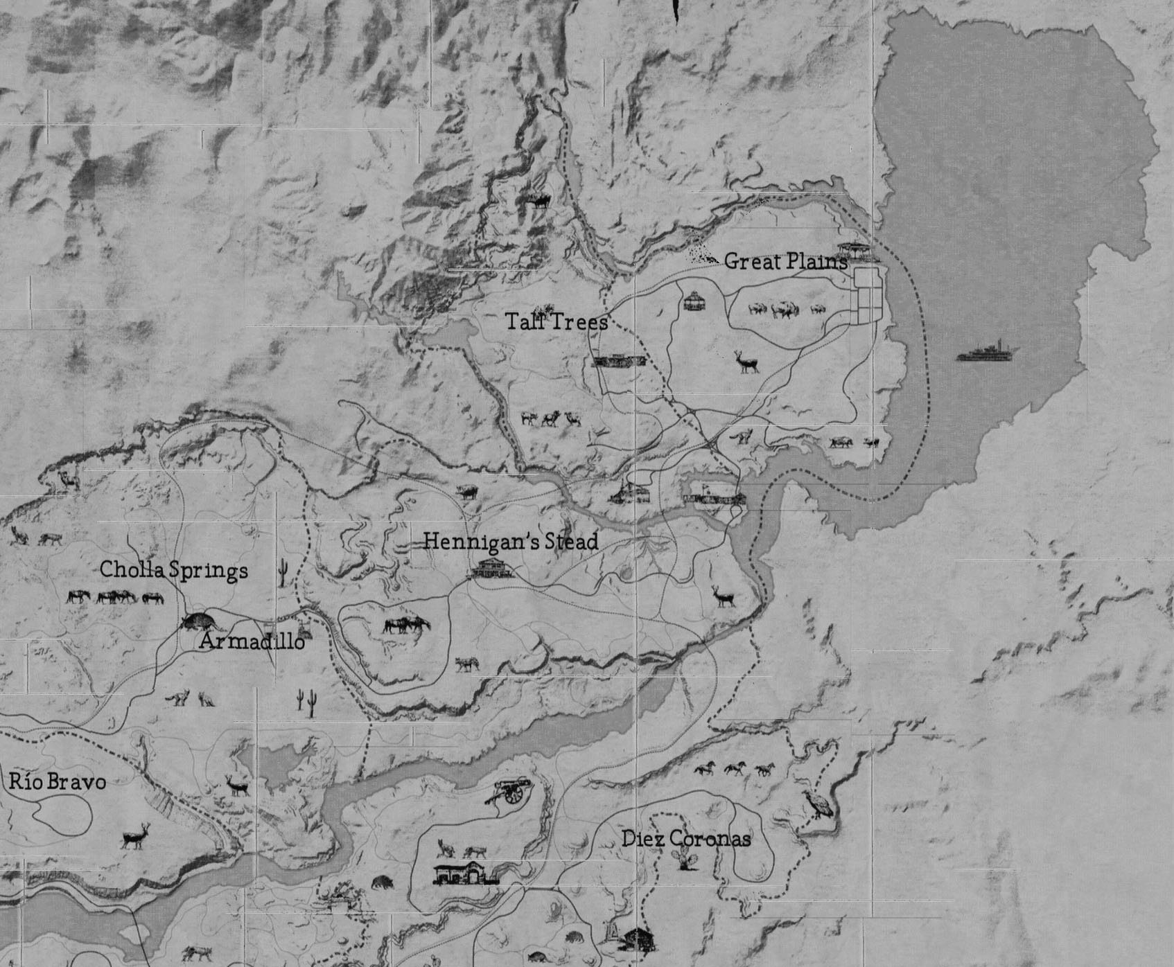 Mapping Red Dead Redemption 2! Landmark Analysis Thread - Page 214 ...