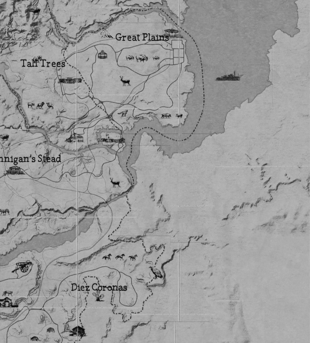 Mapping Red Dead Redemption 2! Landmark Analysis Thread - Page 214 ...
