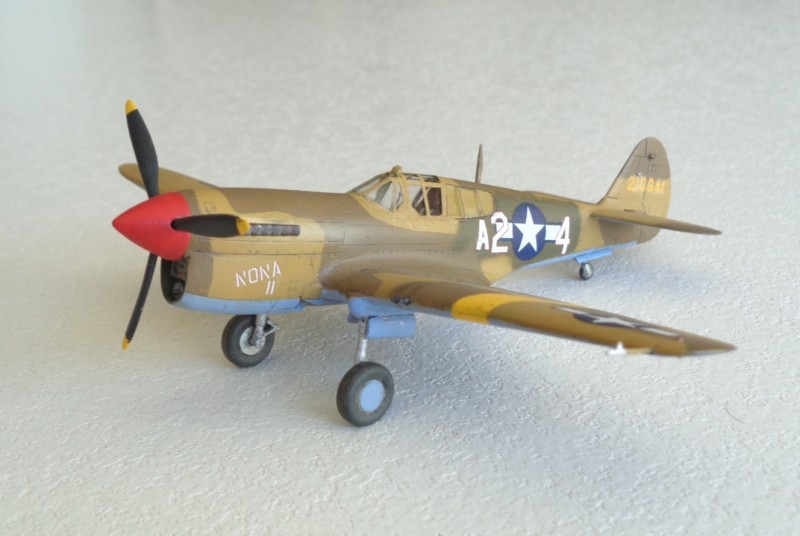 Tuskegee airmens Curtiss P-40L - 72nd Aircraft